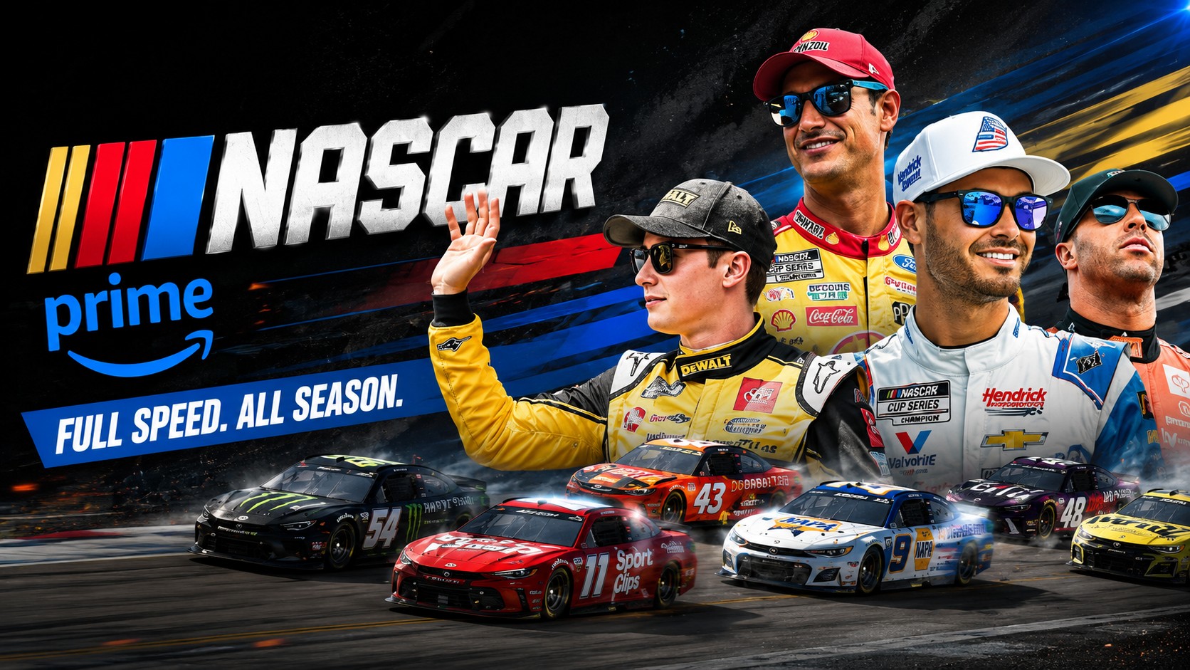 How to watch NASCAR on Prime Video for free during the 2026 season