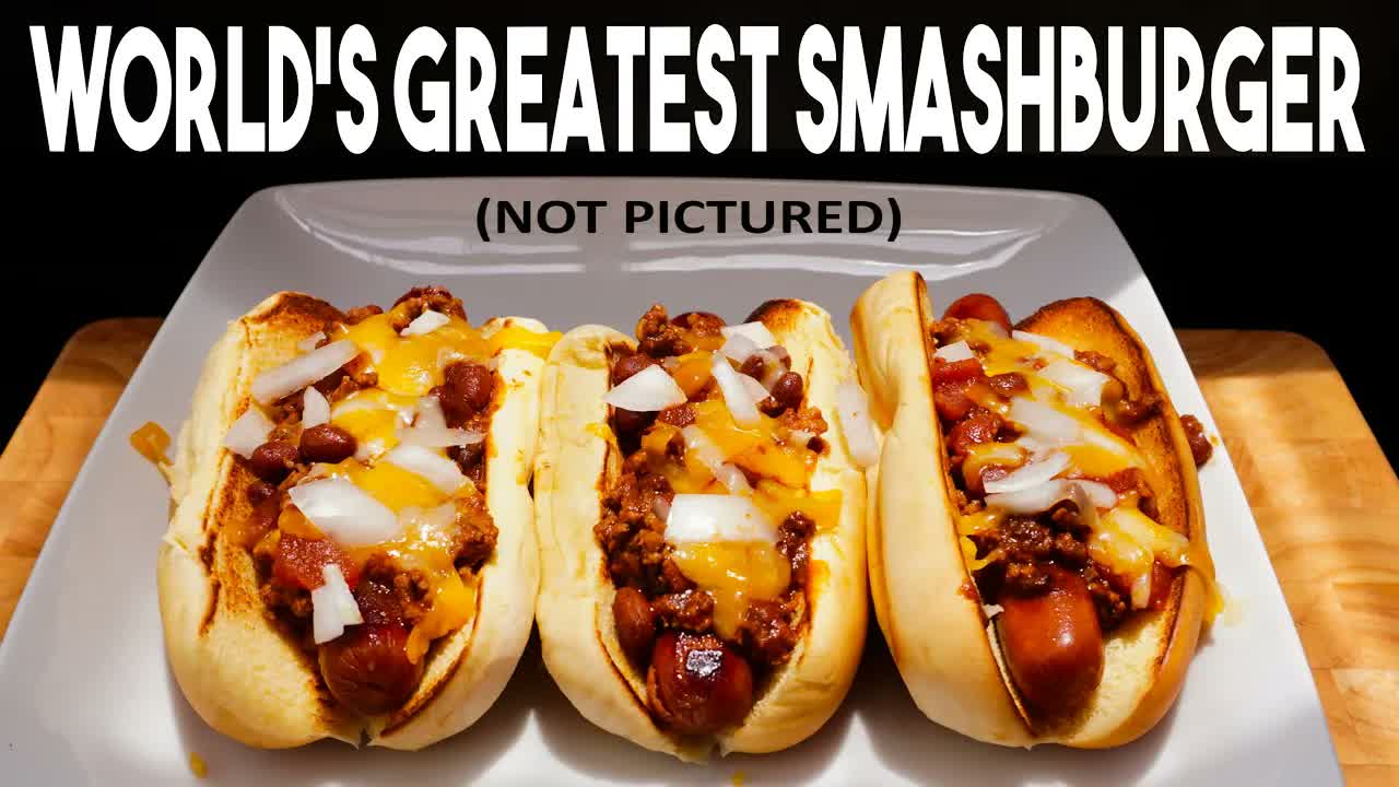 Make the ultimate smashburger chili dogs for any gathering