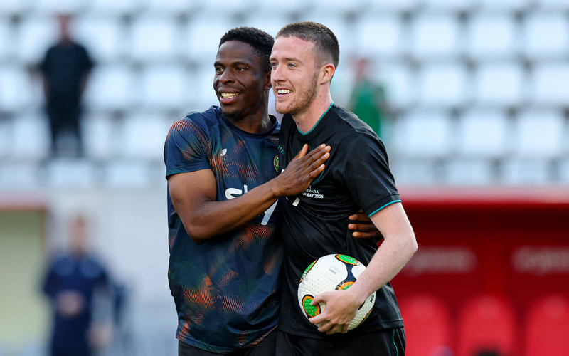 Finn Azaz and Ryan Manning to miss Ireland's end-of-season friendlies