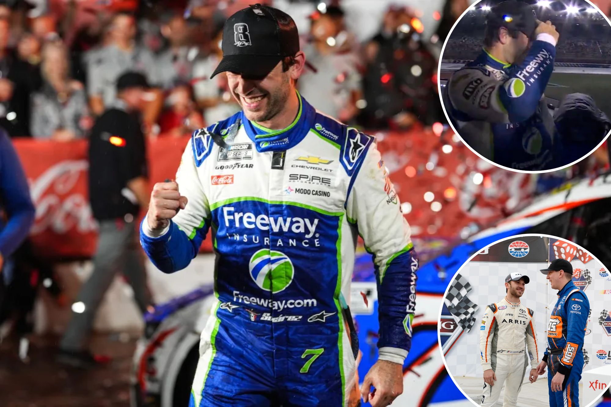 Daniel Suarez honored Kyle Busch with heartfelt tribute after winning ...