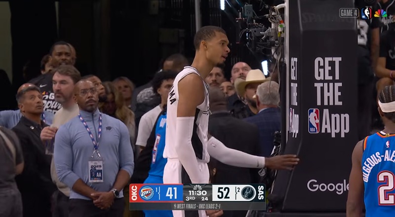 Spurs blow out Thunder 103-82 in Game 4 behind Wembanyama’s 33 points ...