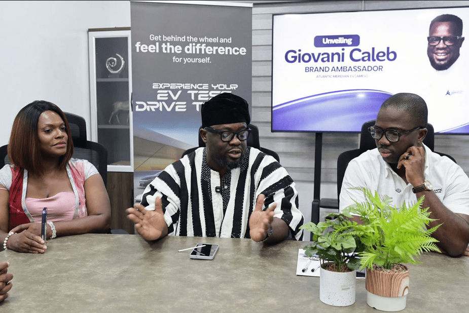 Atlantic Meridian EV unveils Giovani Caleb as brand ambassador to drive ...