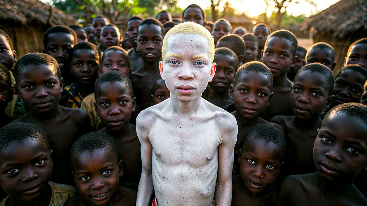 Children with albinism are forced into hiding to stay alive