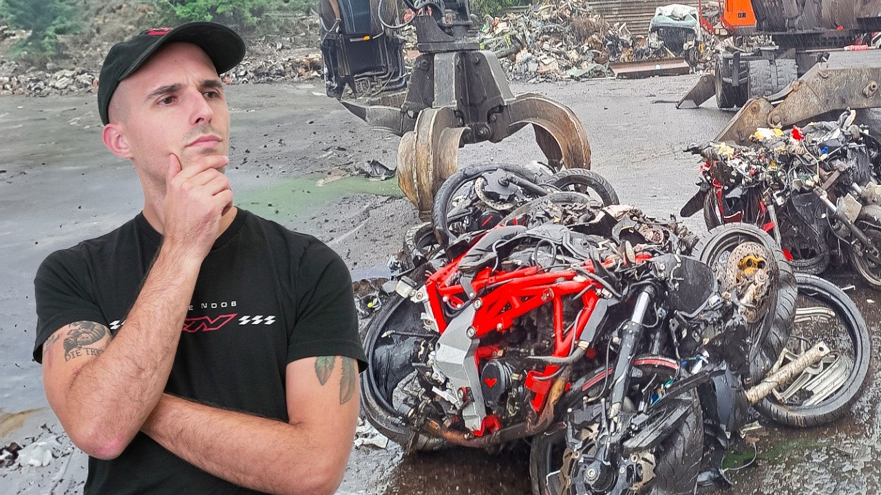 Why motorcycles over 13 years old get destroyed