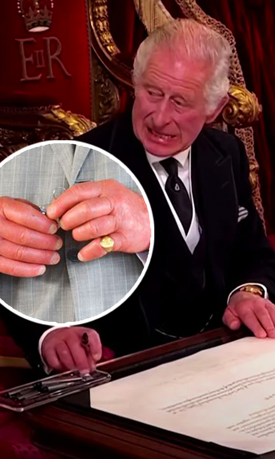 The truth of King Charles' giant hands