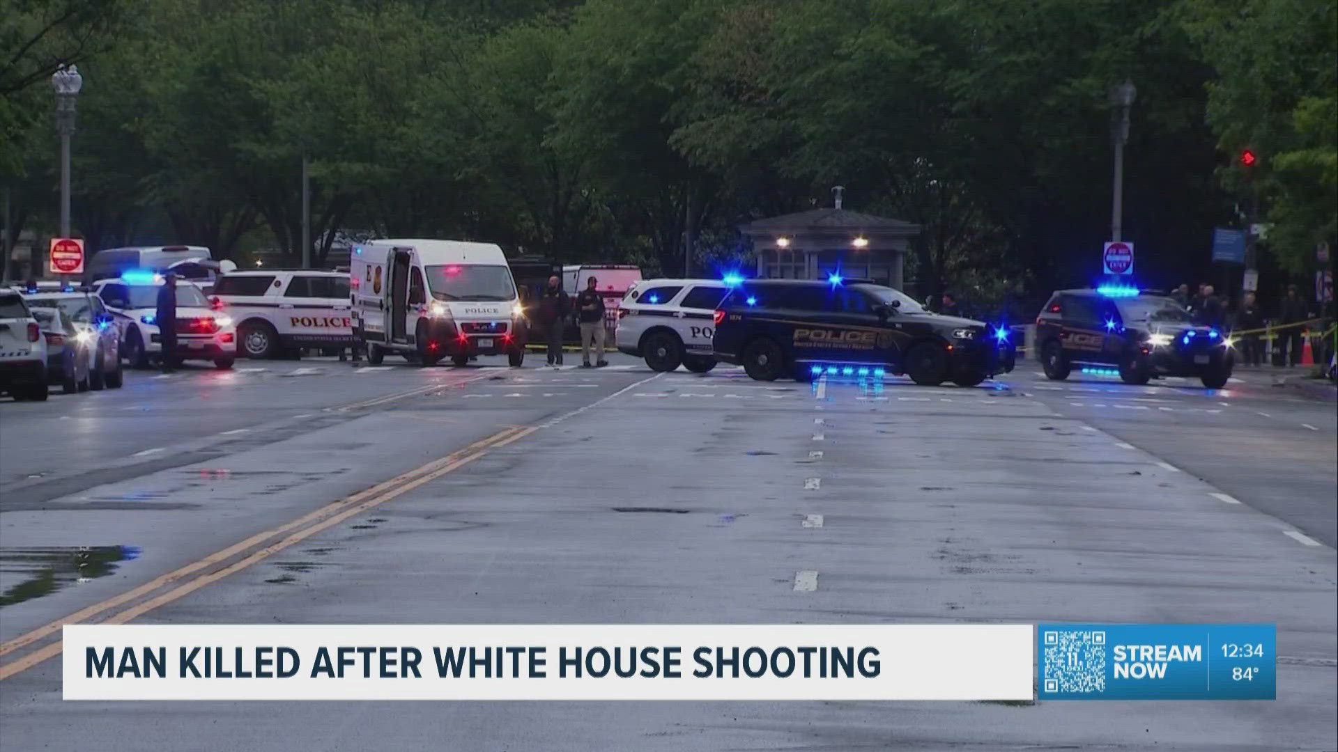 Man killed after White House shooting