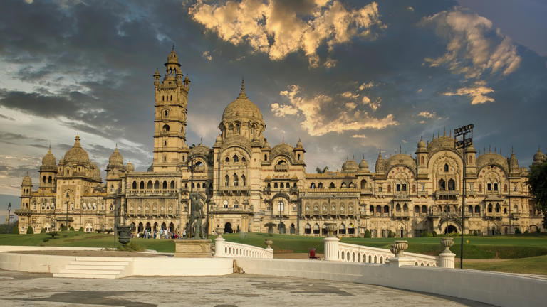 In India, this monumental palace — with ornate façades and vast gardens ...