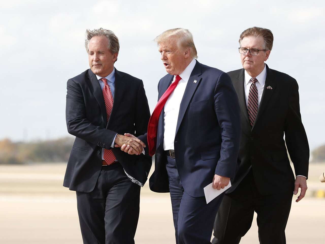 Trump celebrates Paxton victory, promises Texas rallies for Senate race ...