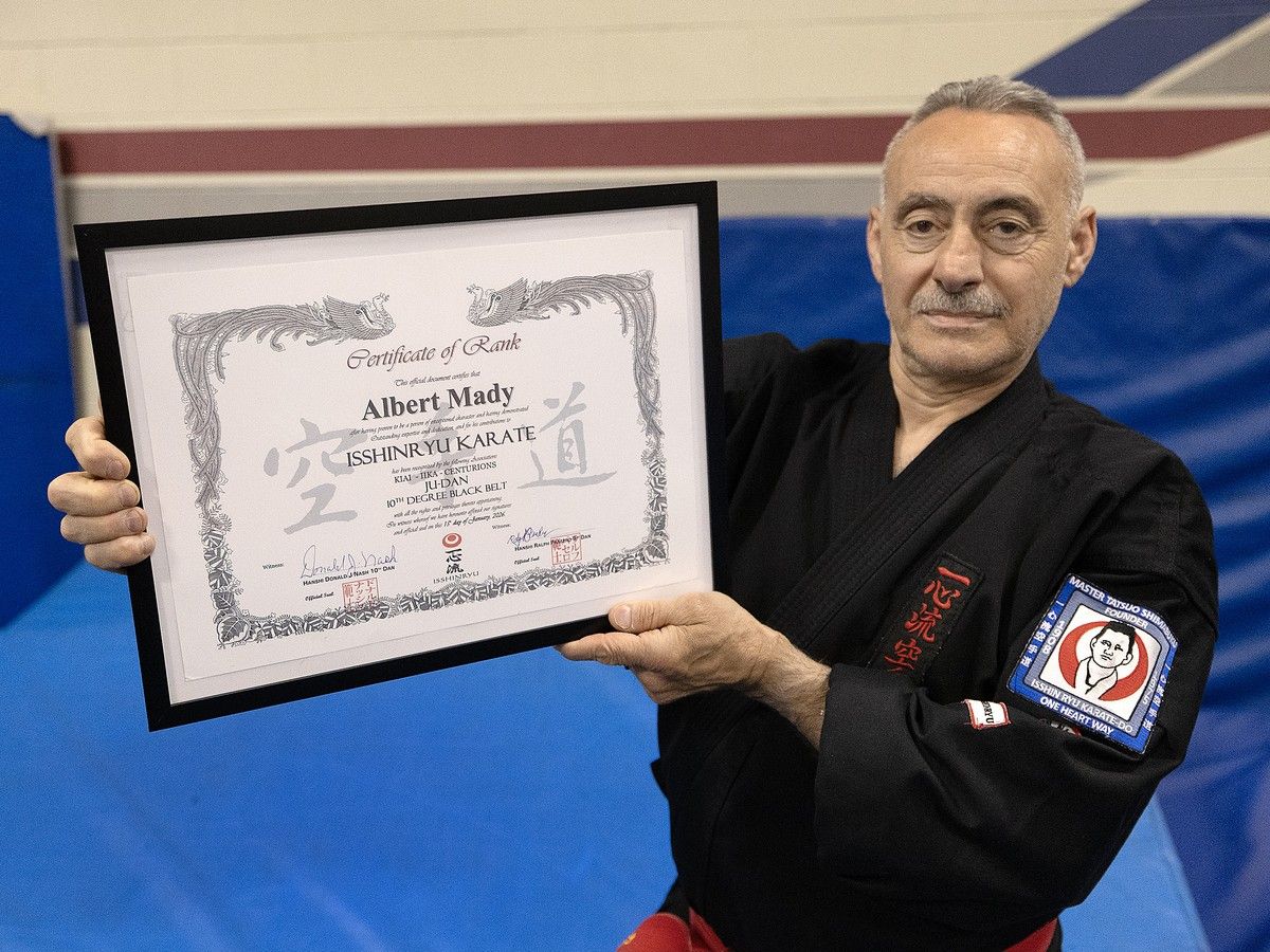 Windsor grand master Albert Mady promoted to highest-level black belt ...