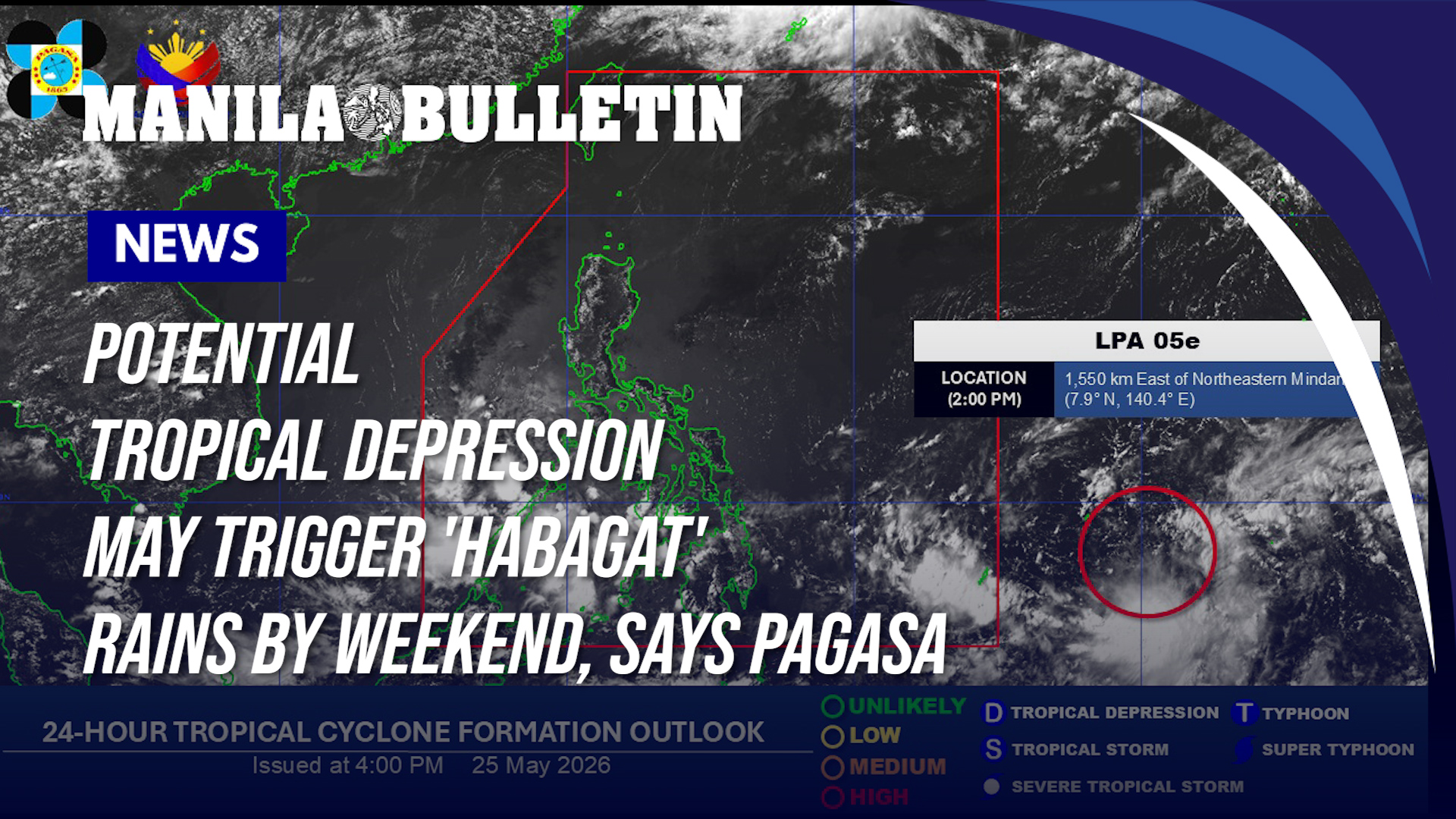 Potential tropical depression may trigger 'habagat' rains by weekend ...
