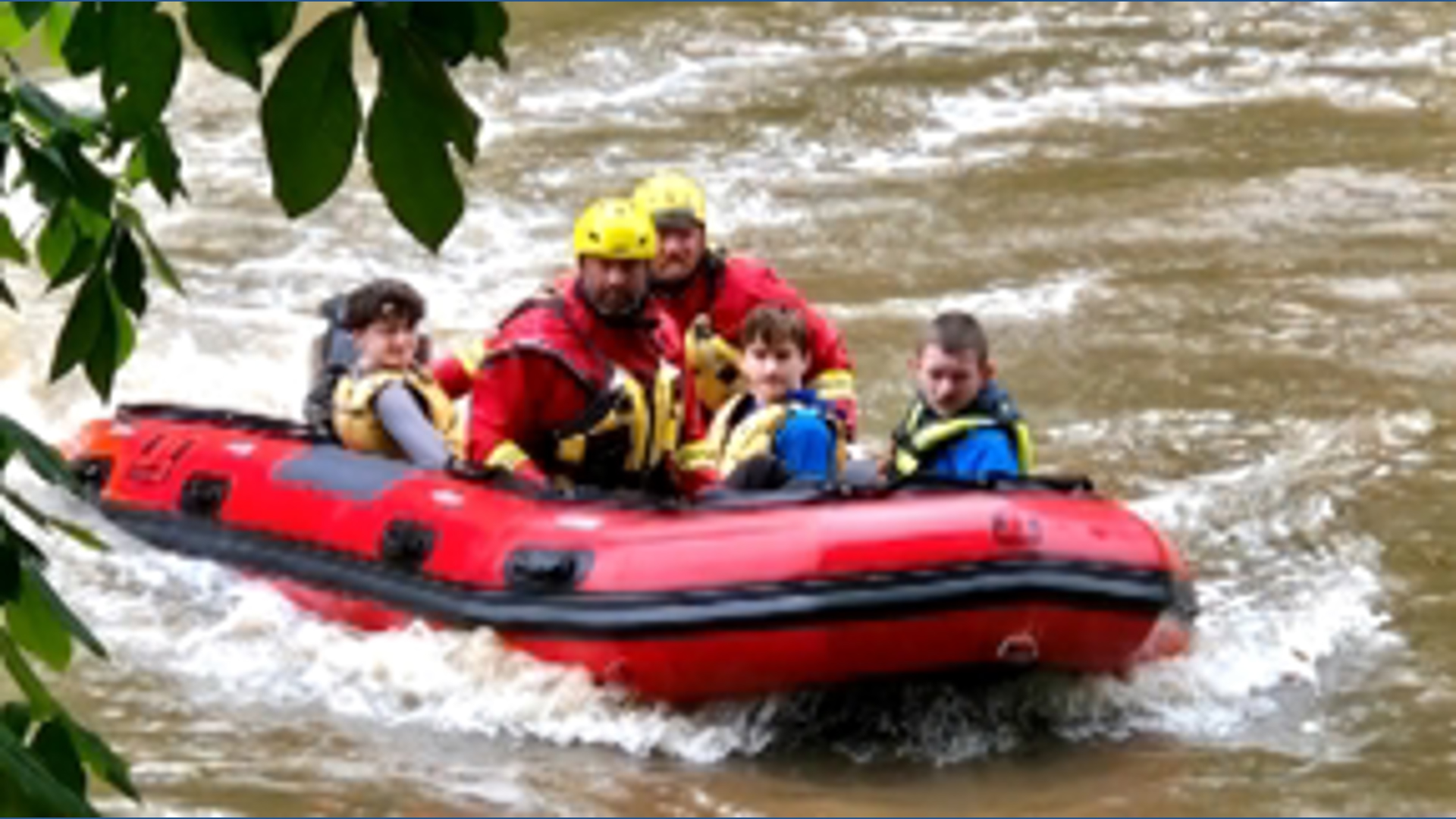 30 Boy Scouts rescued after getting stranded on West Virginia river