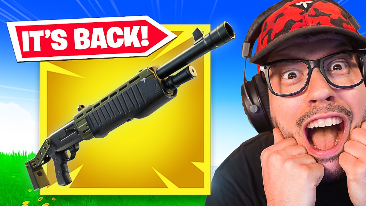 New pump shotgun update in Fortnite!