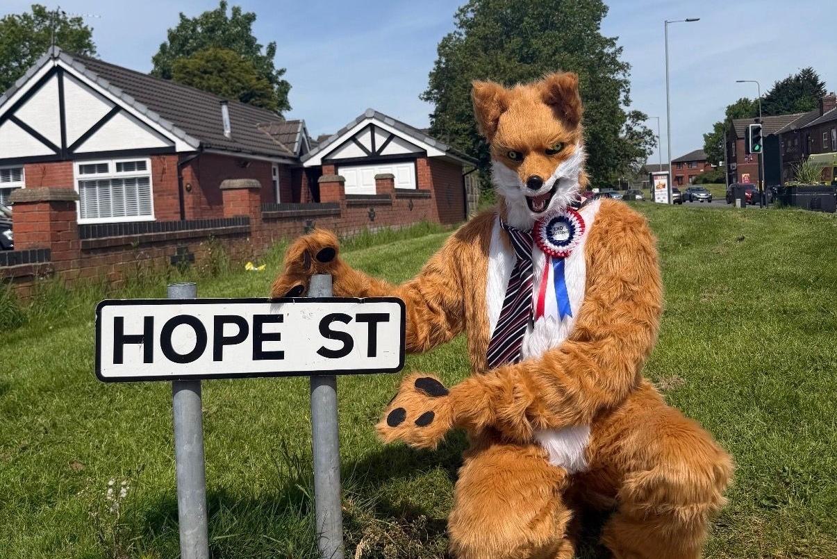 A man in a fox costume is the latest candidate to be named in the ...