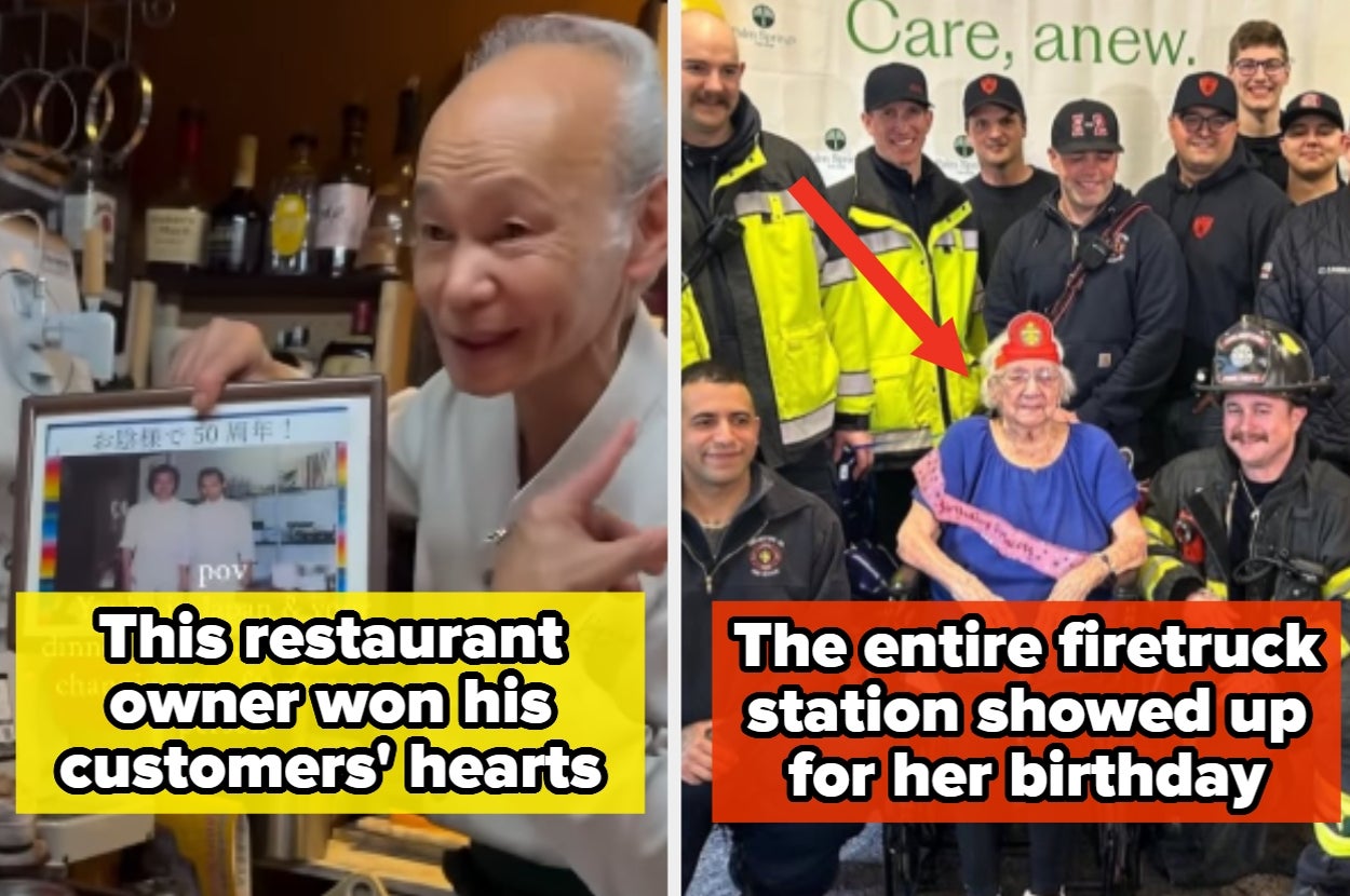 23 wholesome moments that'll make you forget the world is on fire