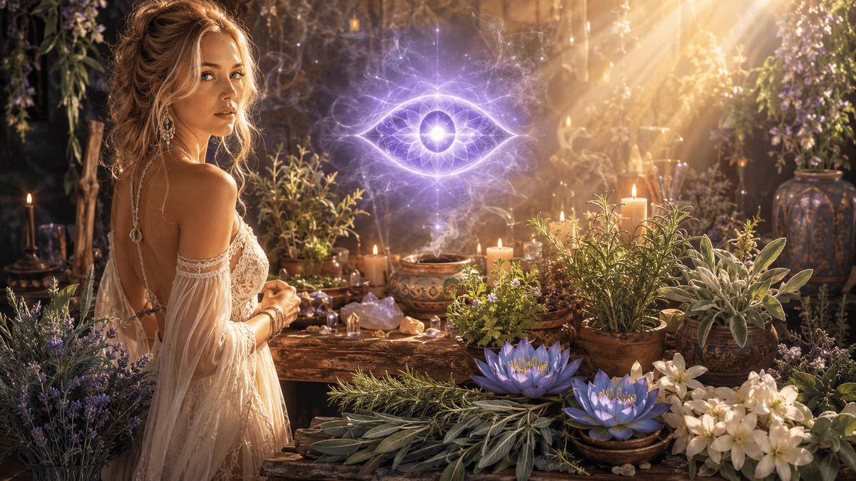 10 herbs believed to open the third eye