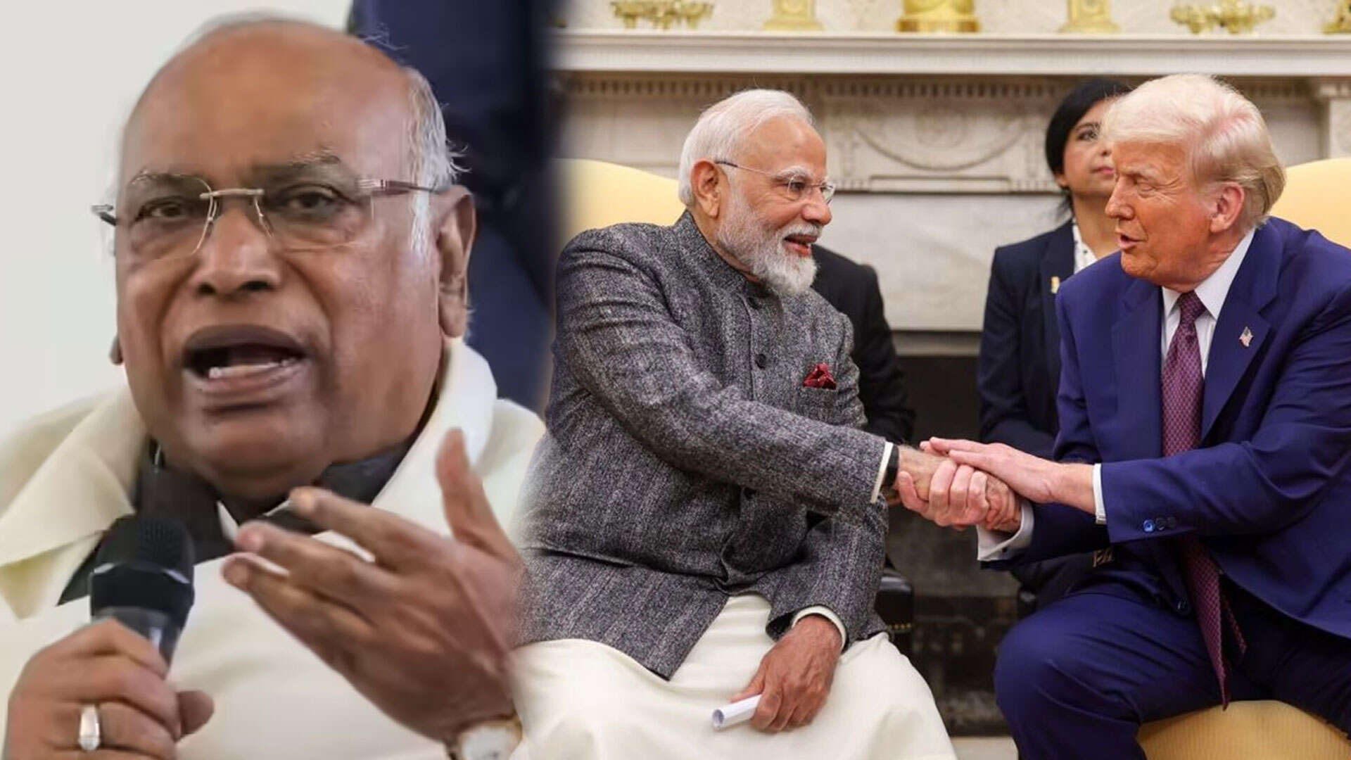 Kharge targets Modi-Trump friendship after viral call, says both share ...