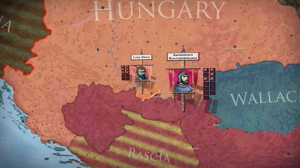 What happened during the battle that decided control of the Balkans