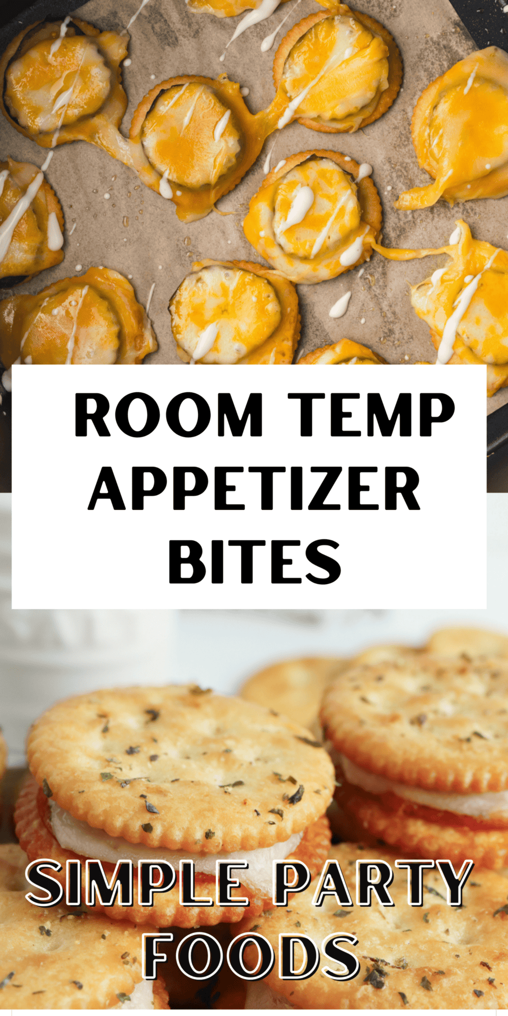 Cold and room temp appetizers for all parties and special events