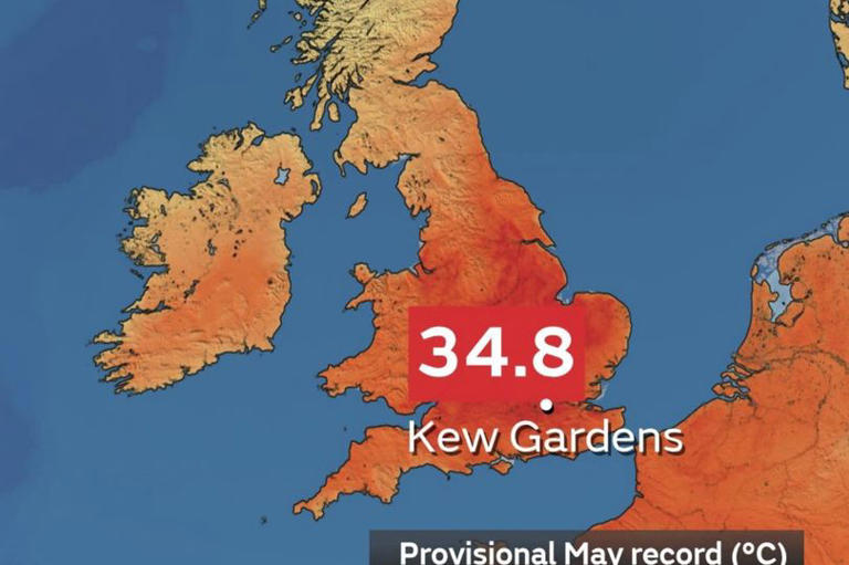 Britain's heat record smashed as one area sees hottest weather since 1944