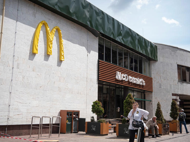 Latest Russian attack melts golden arches on Ukraine’s first McDonald’s