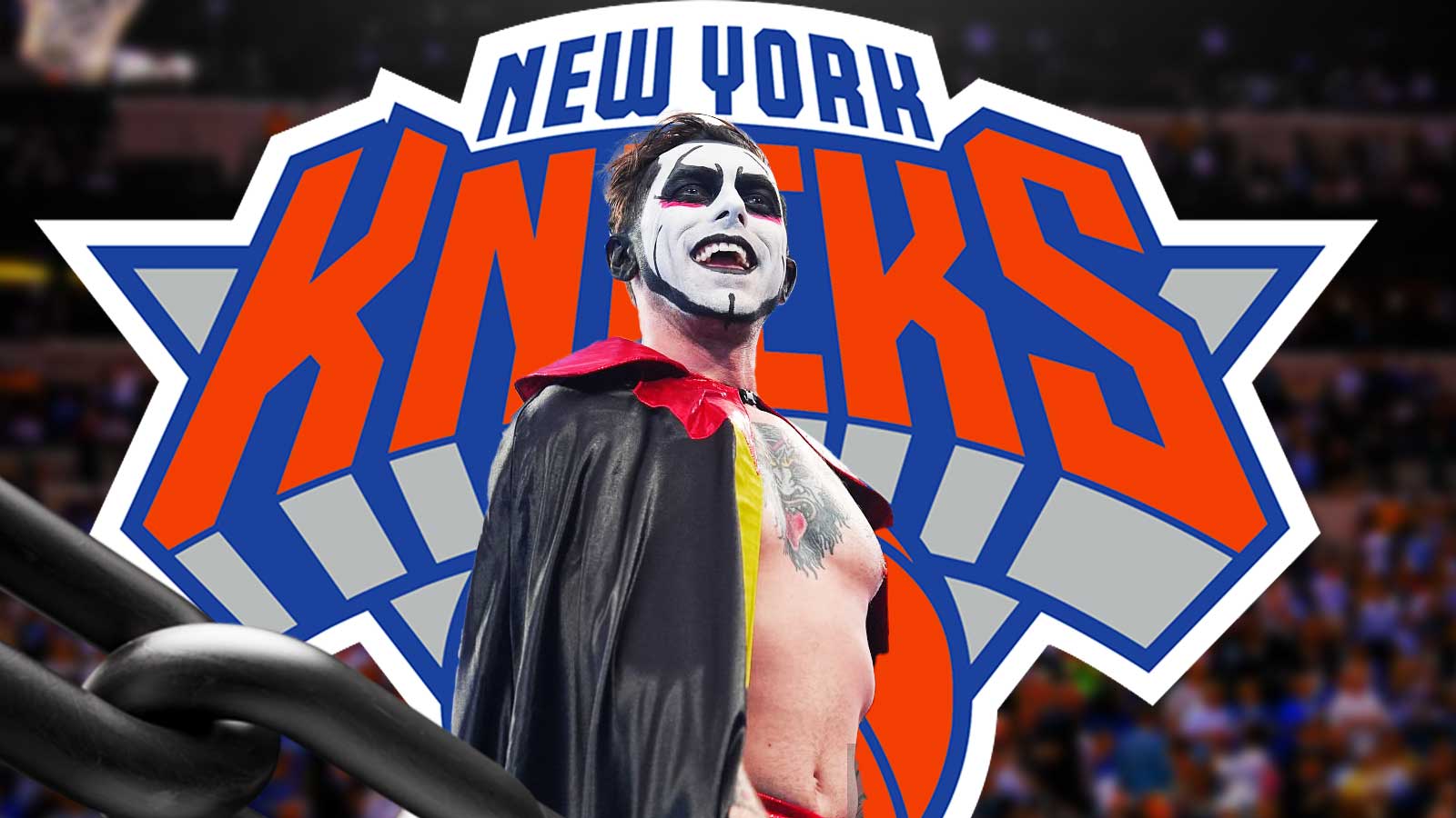 WWE’s Danhausen demands fans buy new Knicks merch to avoid 'curse' amid ...