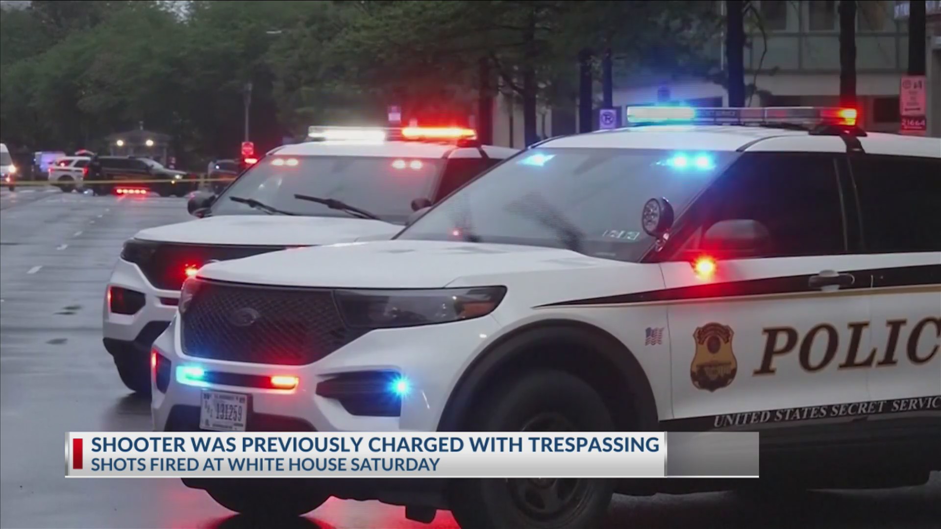Suspect in White House shooting previously charged with trespassing