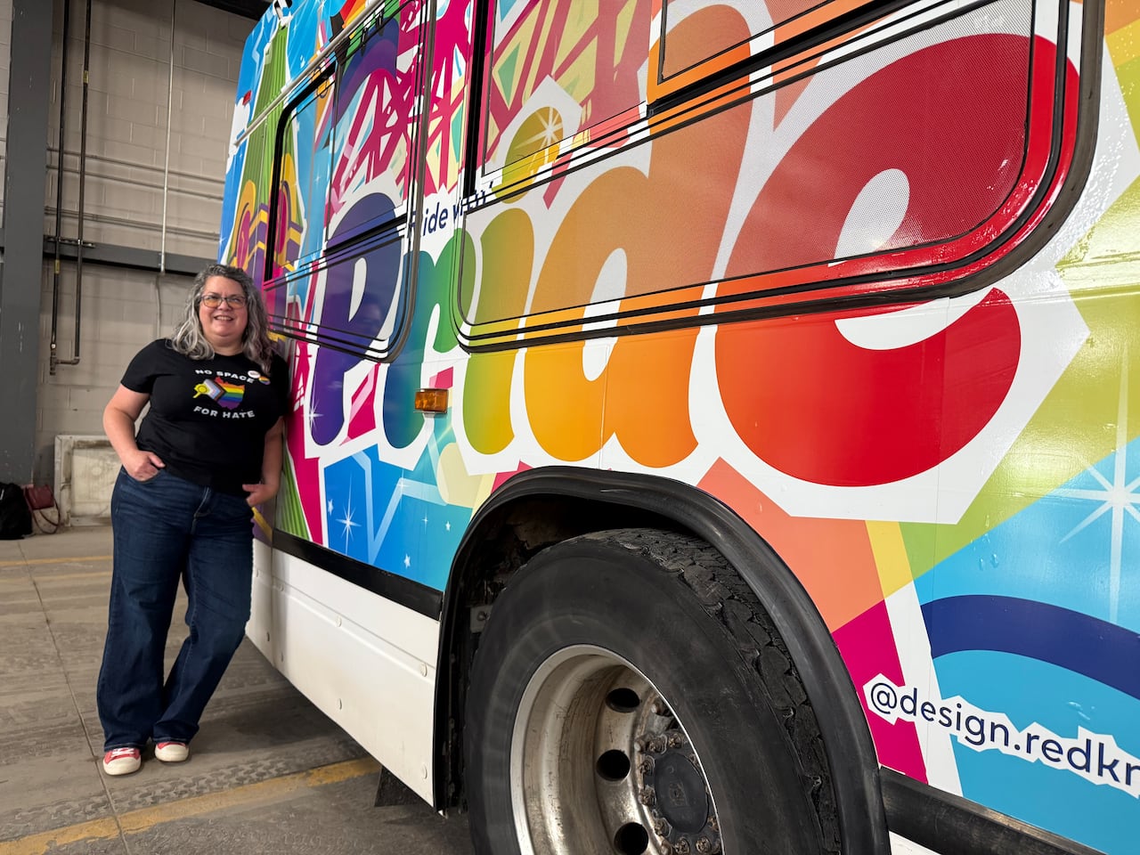 Fredericton unveils Pride-themed bus