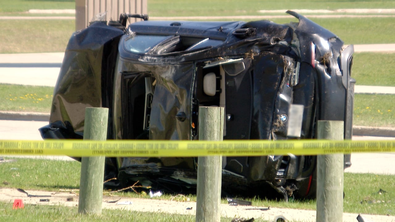Man airlifted to hospital in critical condition after single-vehicle crash