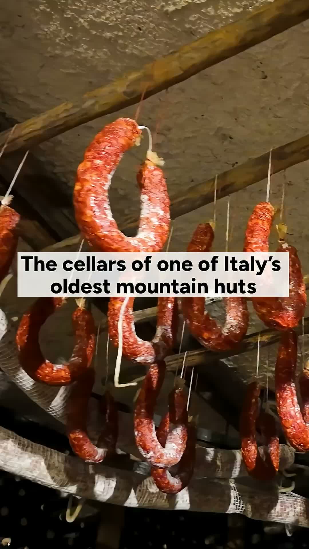 The hidden cellars beneath Rifugio Crucolo!