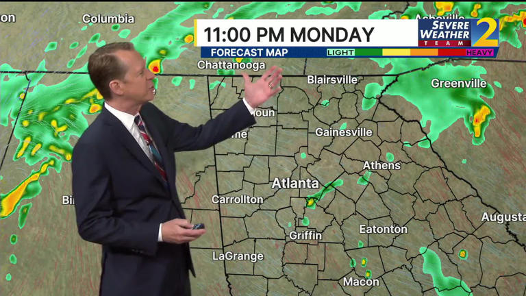 Flash flood warnings issued; showers and storms to continue through the ...