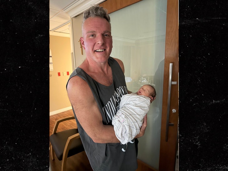 Pat McAfee's wife Samantha welcomes second child after emergency C-section