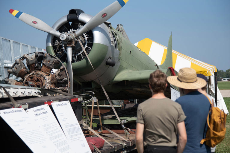 Air Zoo nears completion of detailed restoration of Douglas SBD-1 Dauntless