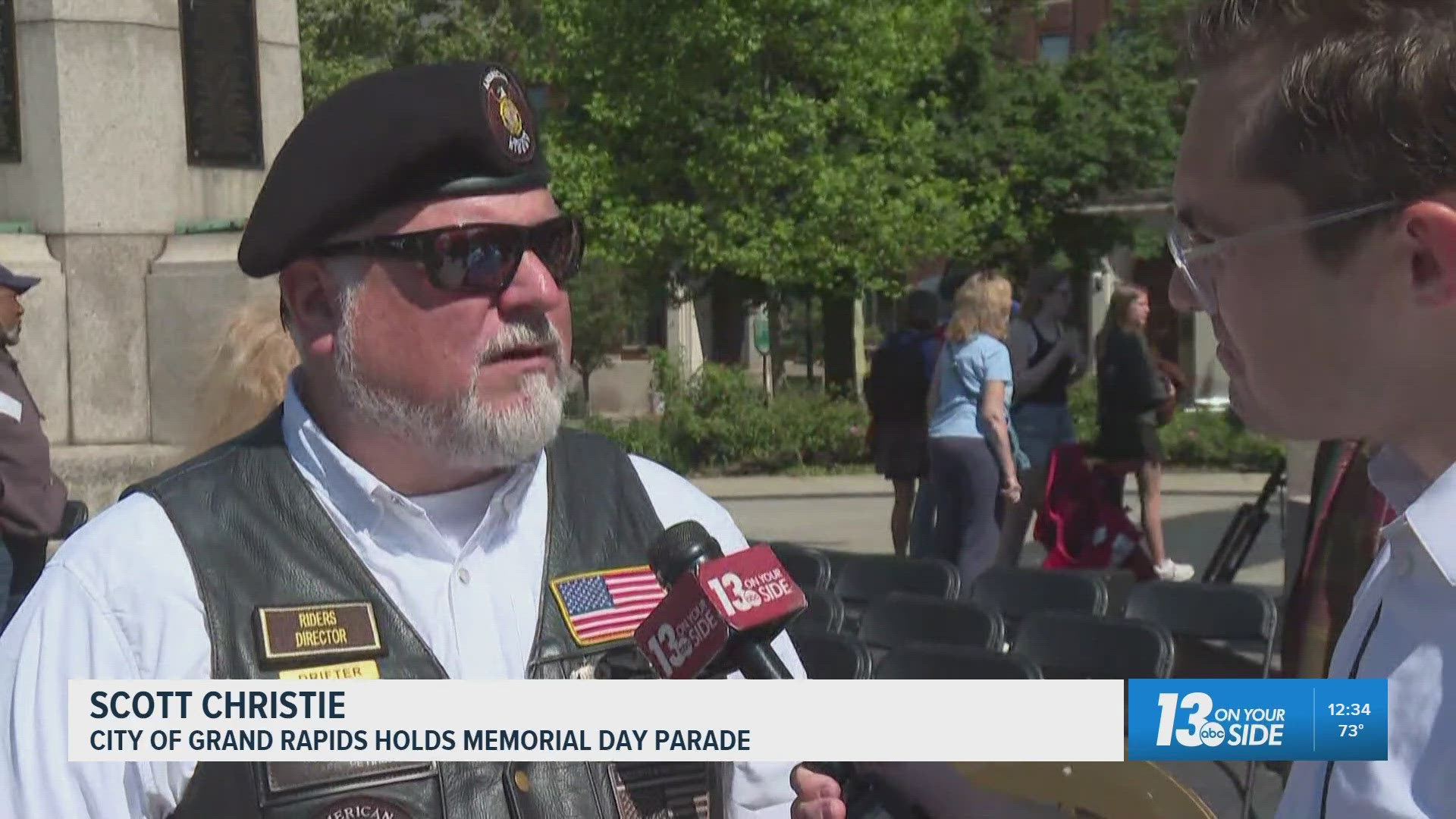 Grand Rapids honors Memorial Day with parade, ceremony
