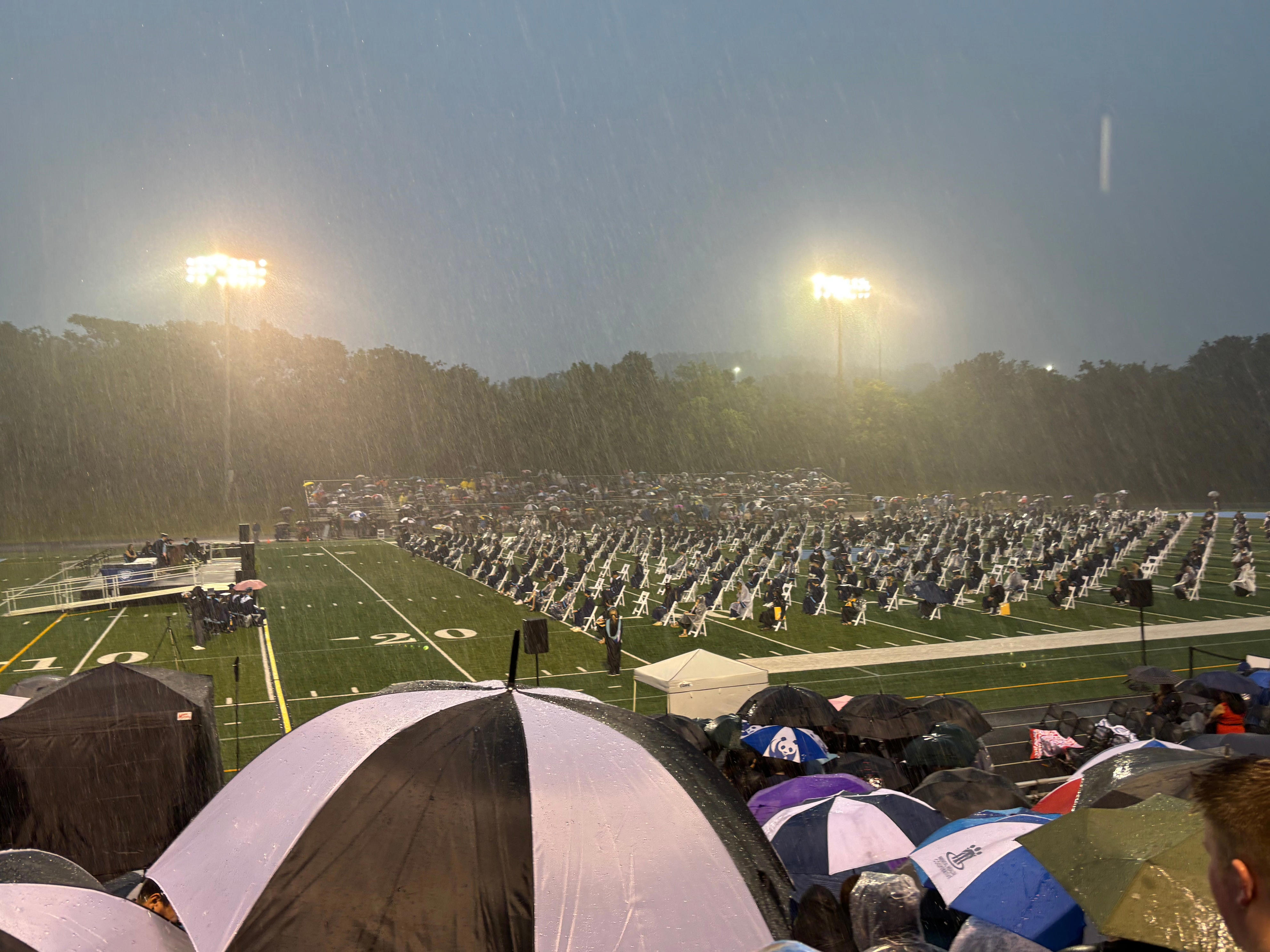 Rain-soaked TN graduation ceremonies spark frustrations