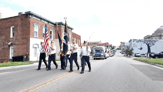 Ohio’s largest painted flag unveiled in Greater Cincinnati after ...