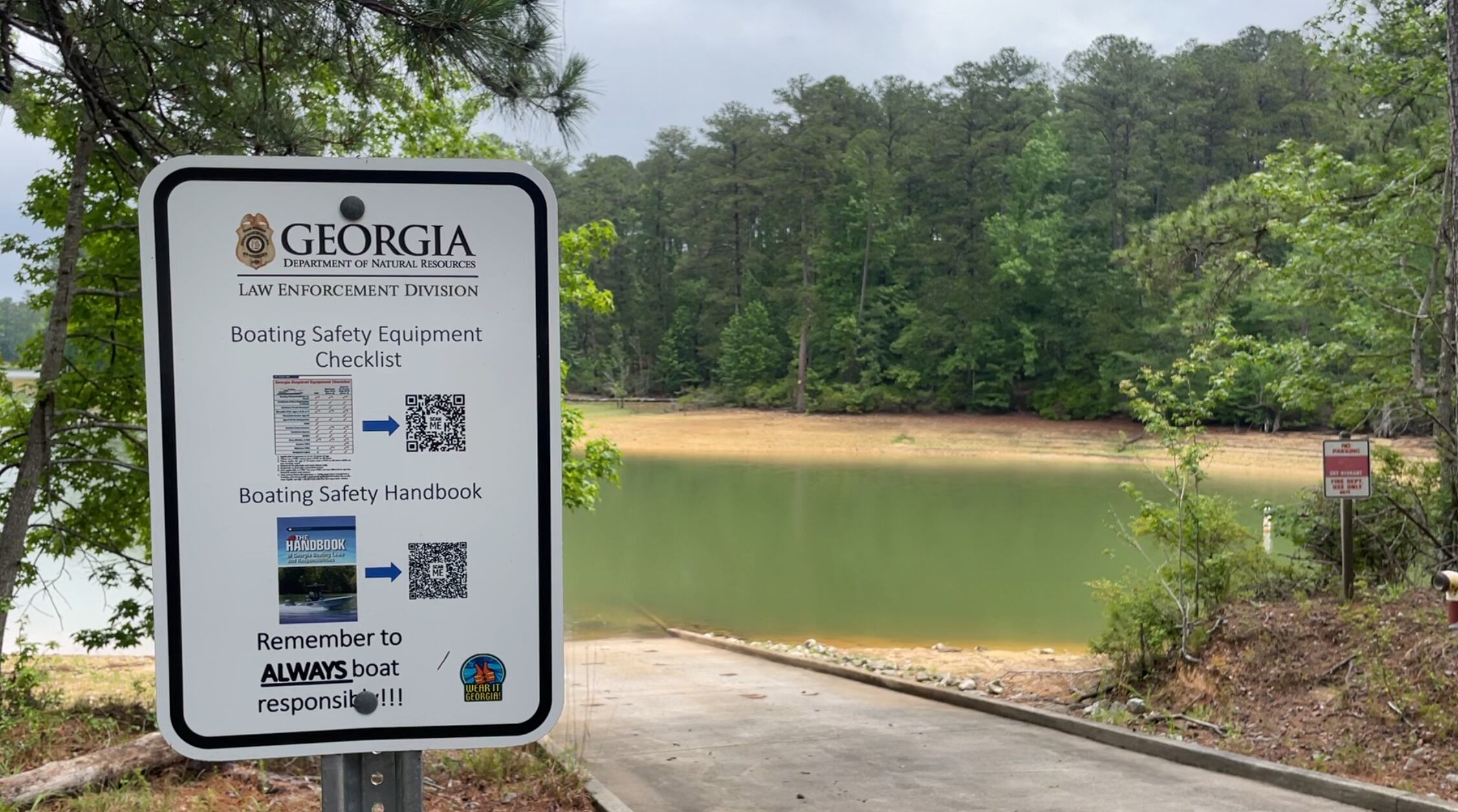 Low water levels create hazards for boaters on Clarks Hill Lake