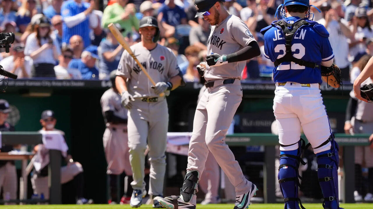Anthony Volpe's late heroics propel Yankees to victory over Royals