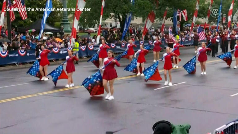 Mighty Viking Band performs in National Memorial Day Parade in DC