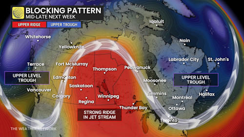 'Ring of fire' storm potential covers the Prairies amid heat