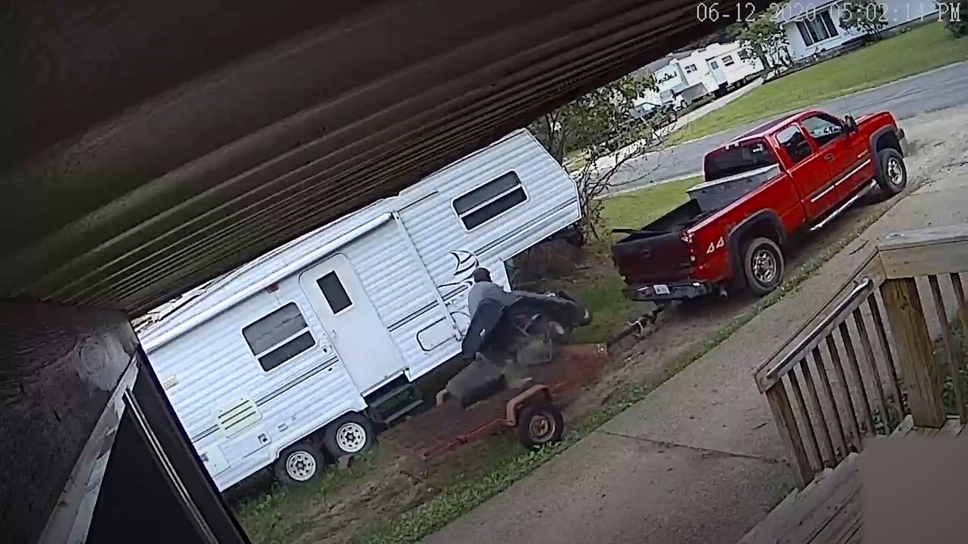 Security camera fails