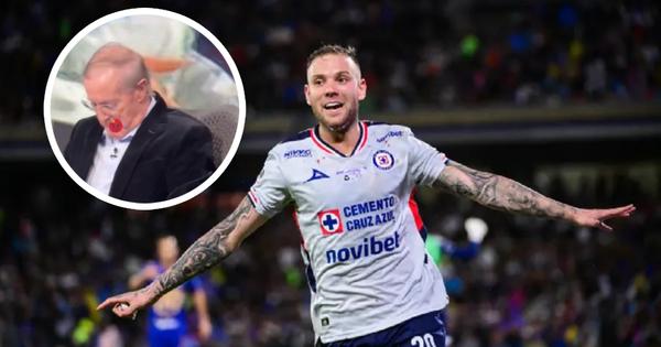 José Ramón Fernández explota tras el gol de Rotondi que le dio el ...