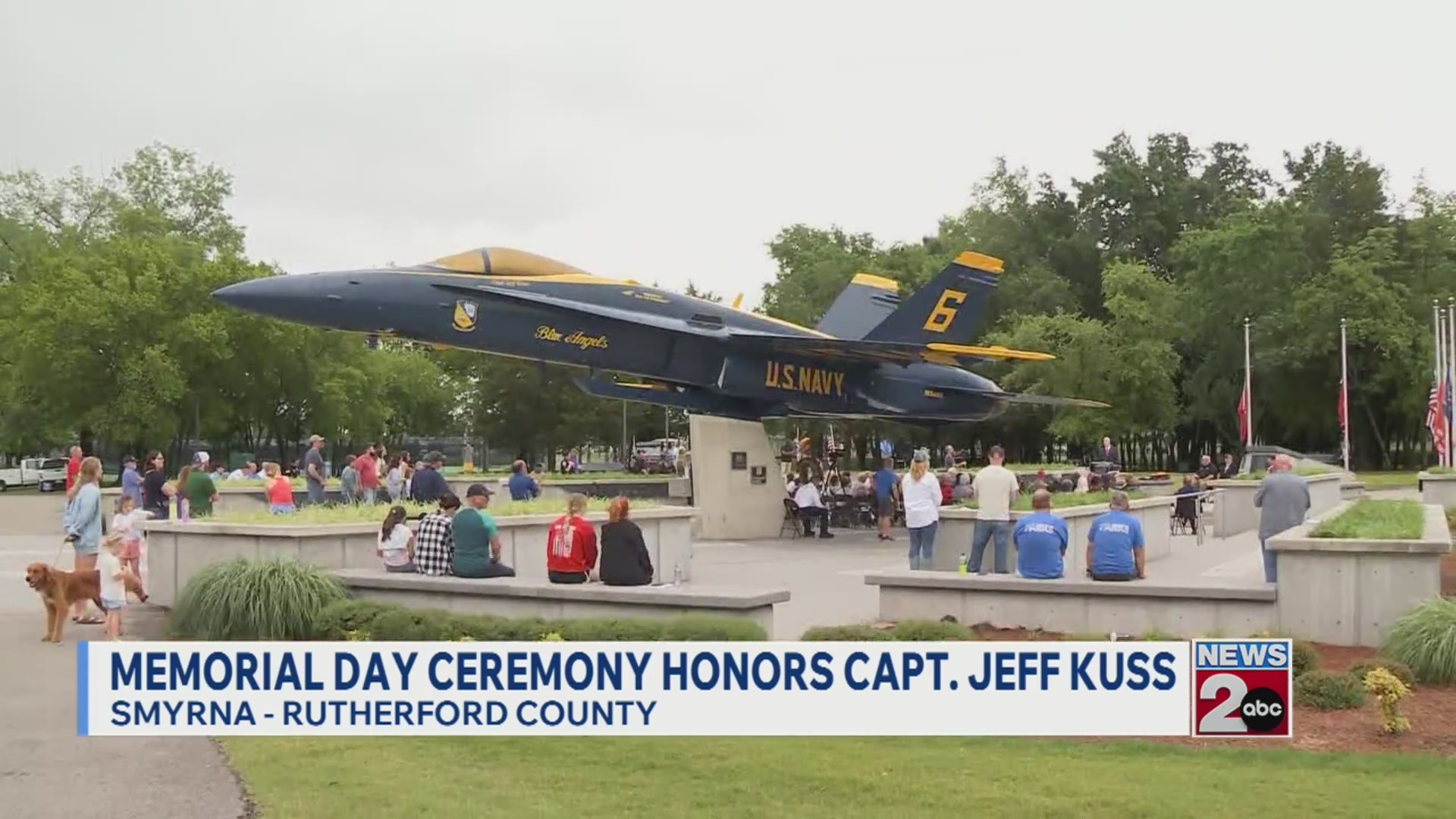 Memorial Day ceremony in Smyrna honors Capt. Jeff Kuss
