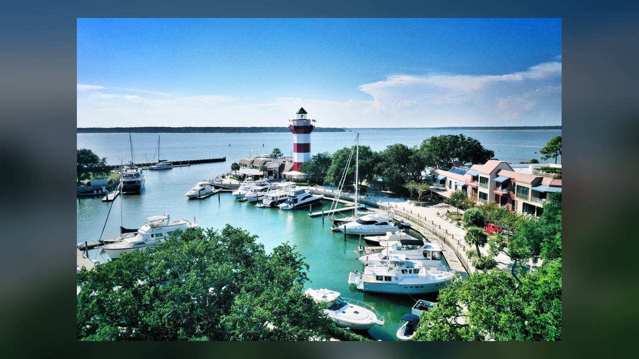 Hilton Head Island has 12 miles of beach and dolphins you can kayak ...