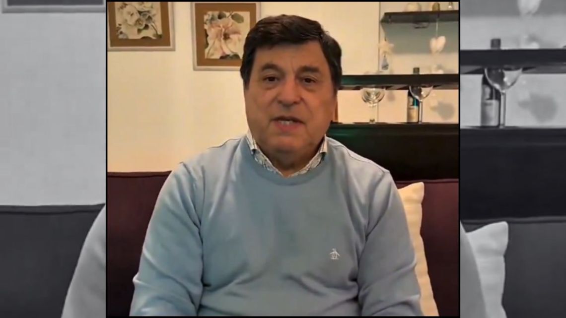 El descuido de Daniel Passarella en un video por el aniversario de ...