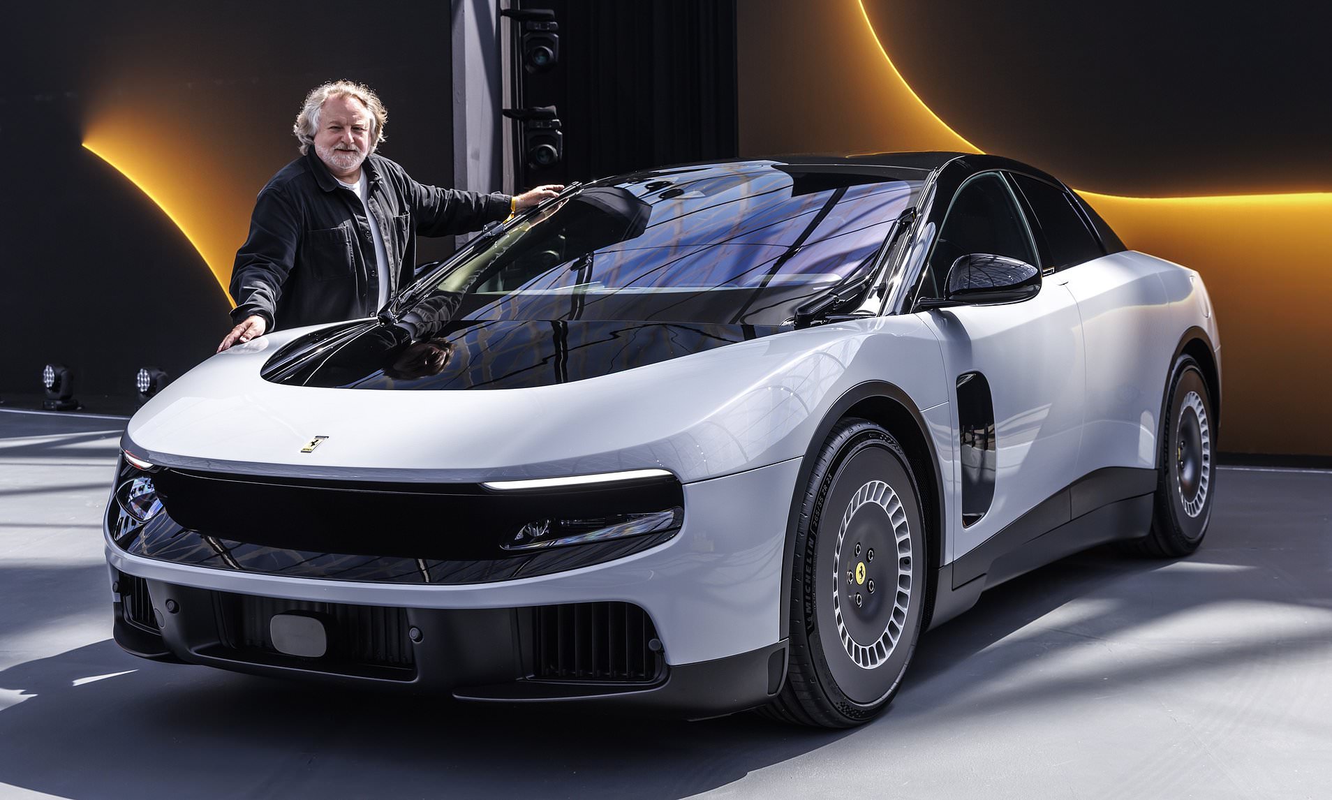 Ferrari's first electric car is here! The £500k Luce has been unveiled