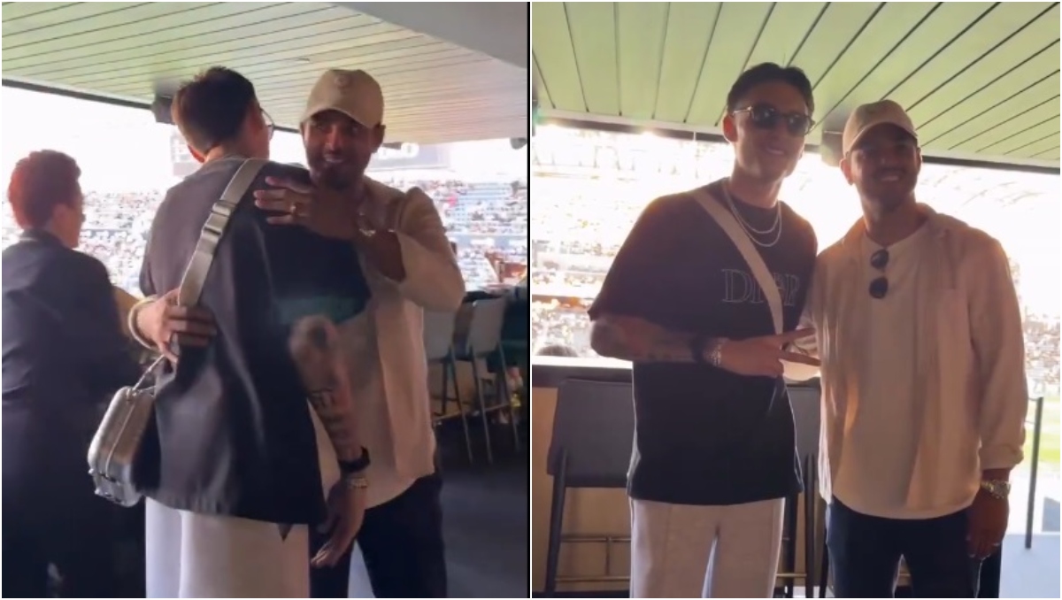 ¡Puro talento mexicano! Carlos Vela se encuentra con Peso Pluma durante ...