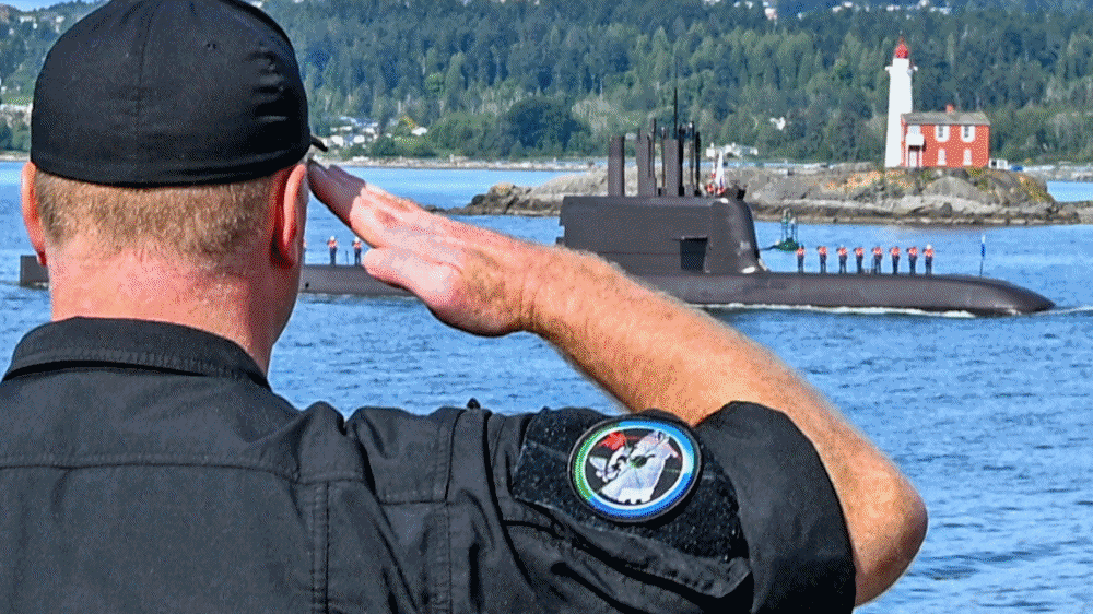 Dosan Ahn Changho-class submarine impresses Canadian crew in Canada ...