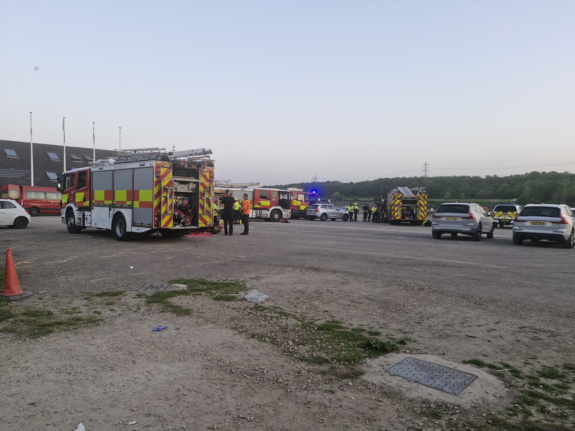 Pictures and video show huge emergency services response at Rother ...