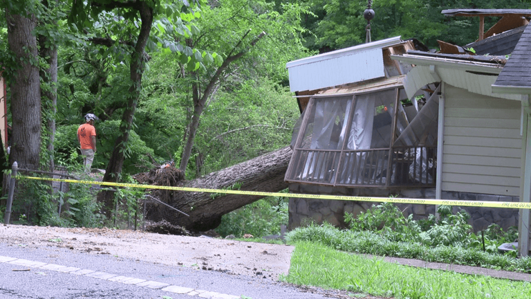 Hixson family rebuilding after weekend storm: Saturated ground ...
