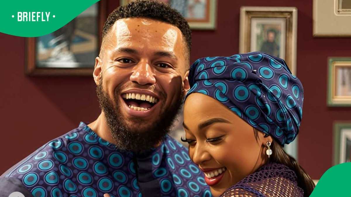 Watch a new cosy video of ‘Skeem Saam’ stars Lerato Marabe and Cedric ...